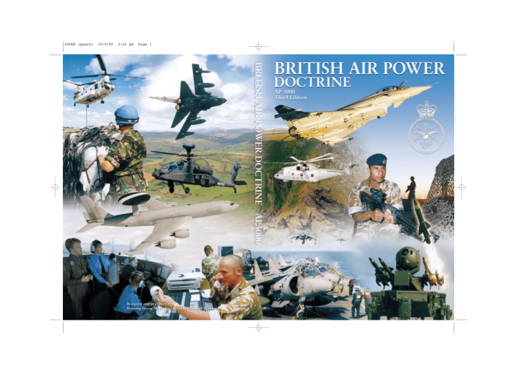 British Air Power Doctrine AP 3000: Military Strategy & Operations