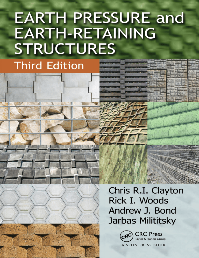 Earth Pressure & Earth-Retaining Structures: Geotechnical Engineering