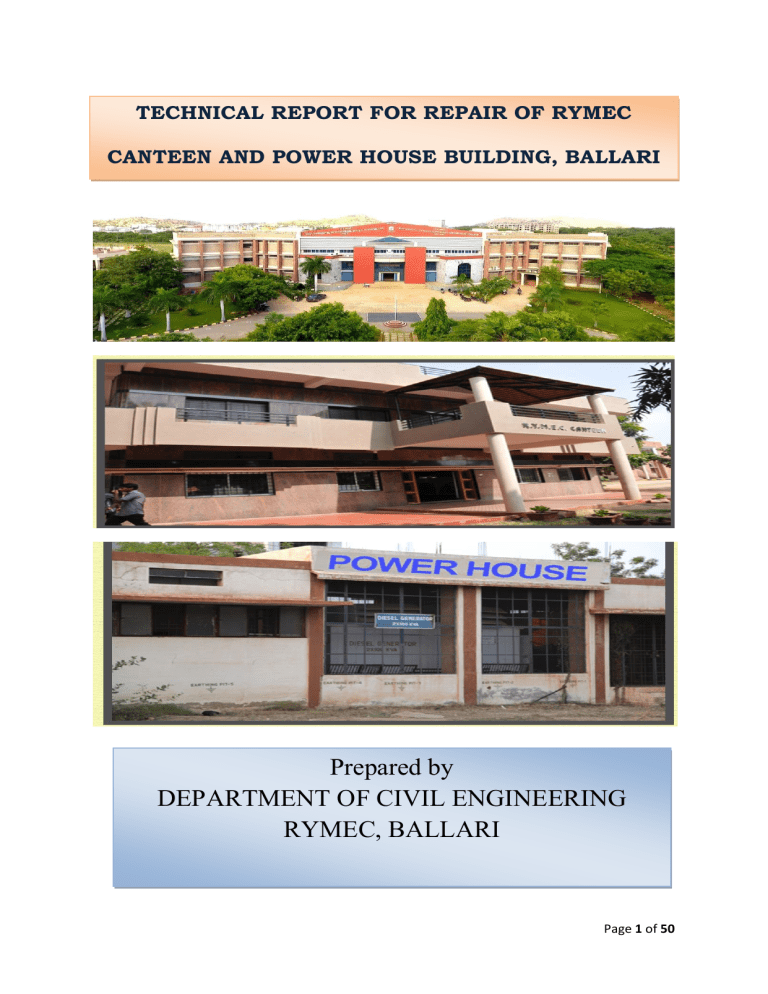 Technical Report: RYMEC Building Repair & Maintenance, Ballari