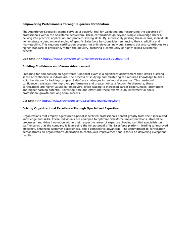 Empowering Professionals Through Rigorous Certification