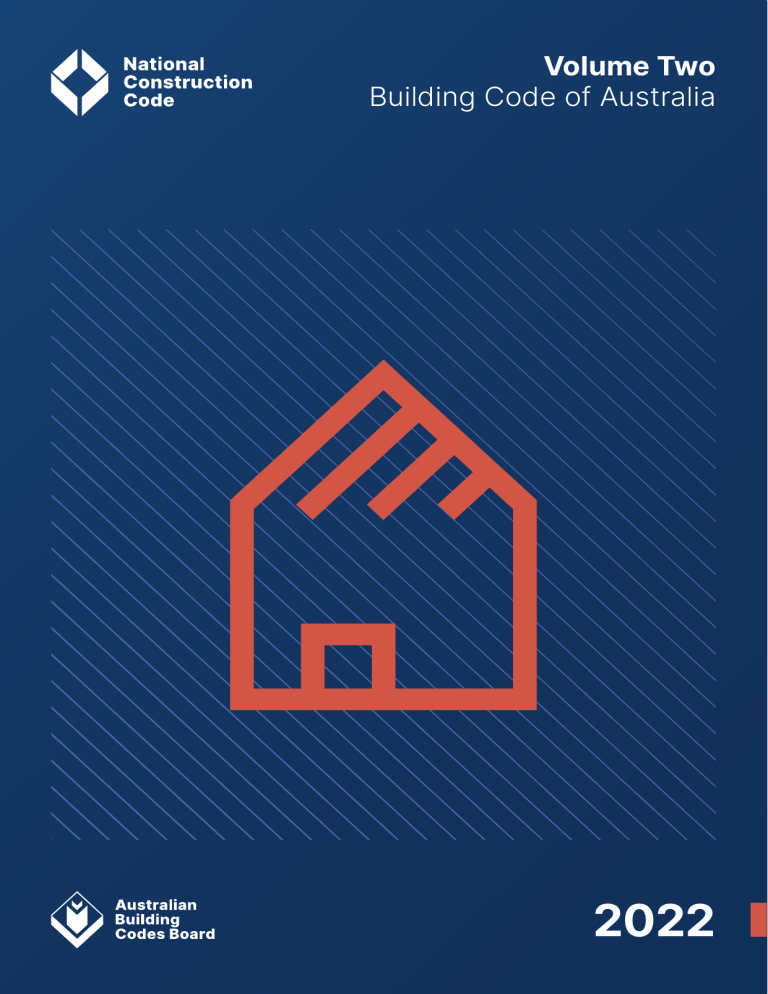 Building Code of Australia Volume Two 2022 - National Construction Code