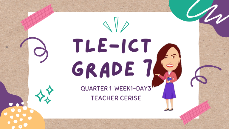 TLE-ICT Grade 7: Careers & Business Opportunities in Technology