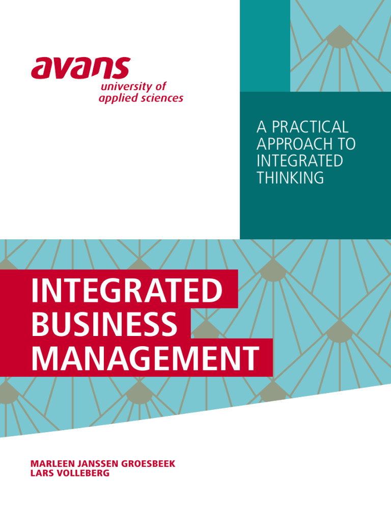 Integrated Business Management: A Practical Approach to Integrated Thinking