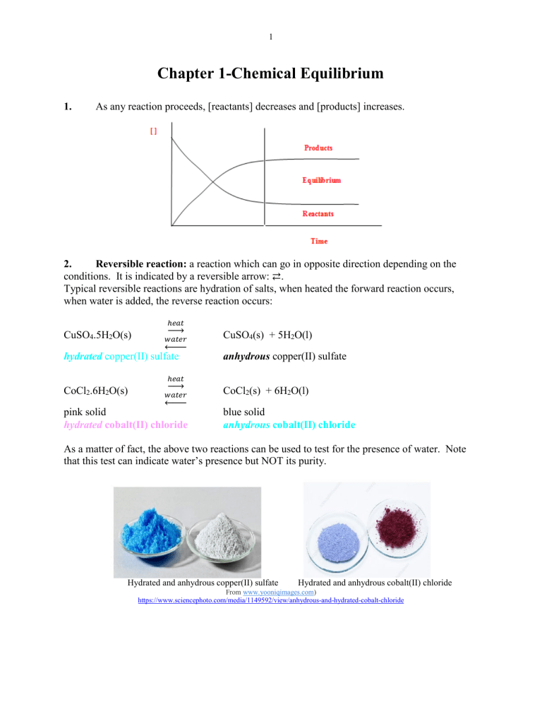 Chemical Equilibrium: Concepts, Reversible Reactions & Le Chatelier's ...