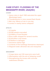 Mississippi River Flood 1993: Causes, Effects & Management Case Study