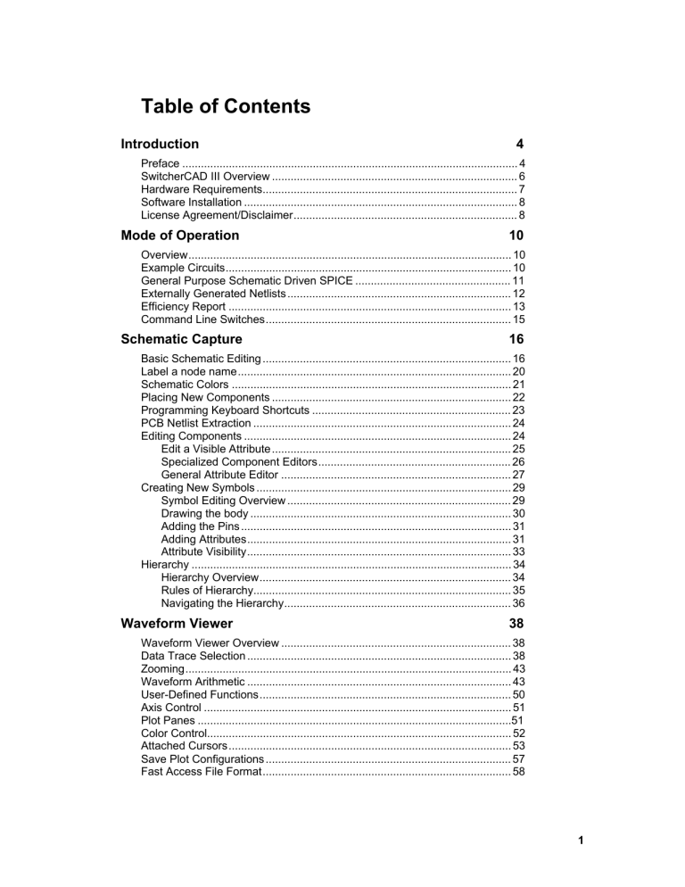 LTspice & SwitcherCAD III: Circuit Simulation User Manual