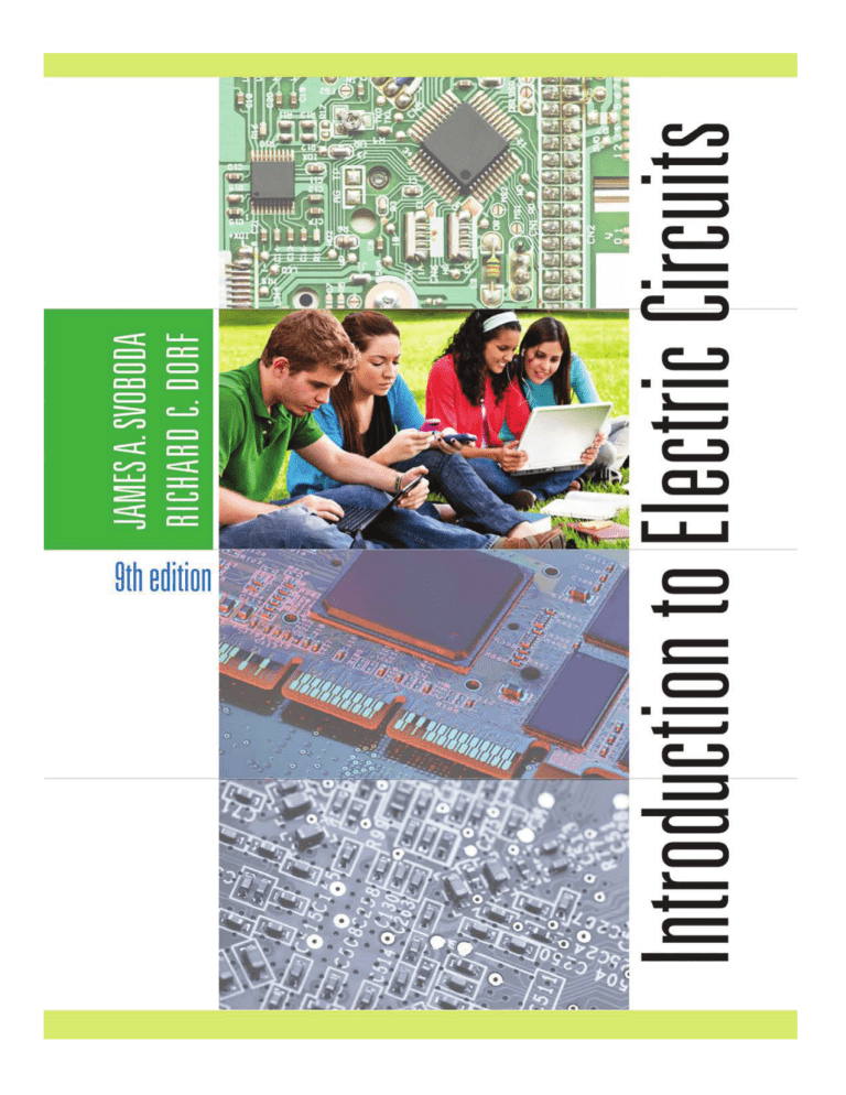 Introduction to Electric Circuits 9th Ed. Textbook | Svoboda & Dorf