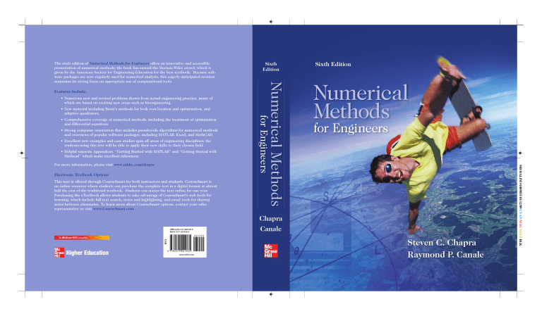 NUMERICAL METHODS 6TH EDITION