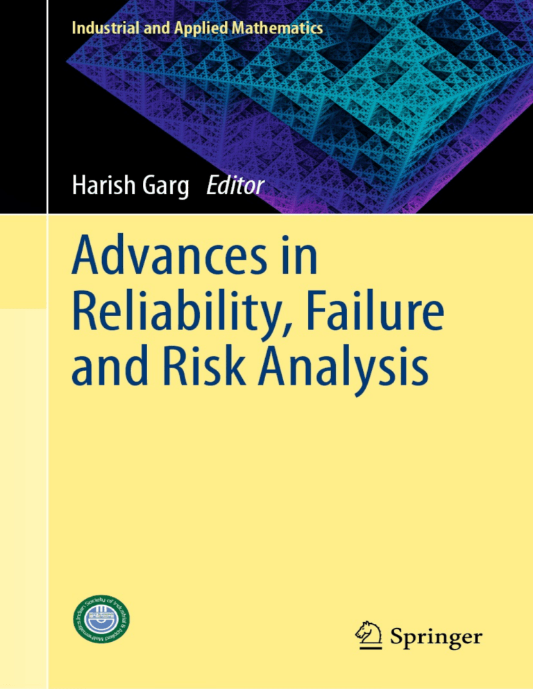 Advances in Reliability & Risk Analysis Book