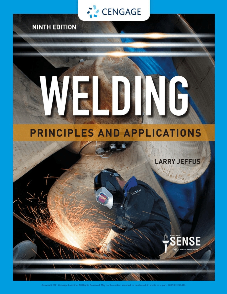 Welding: Principles and Applications, Ninth Edition Textbook