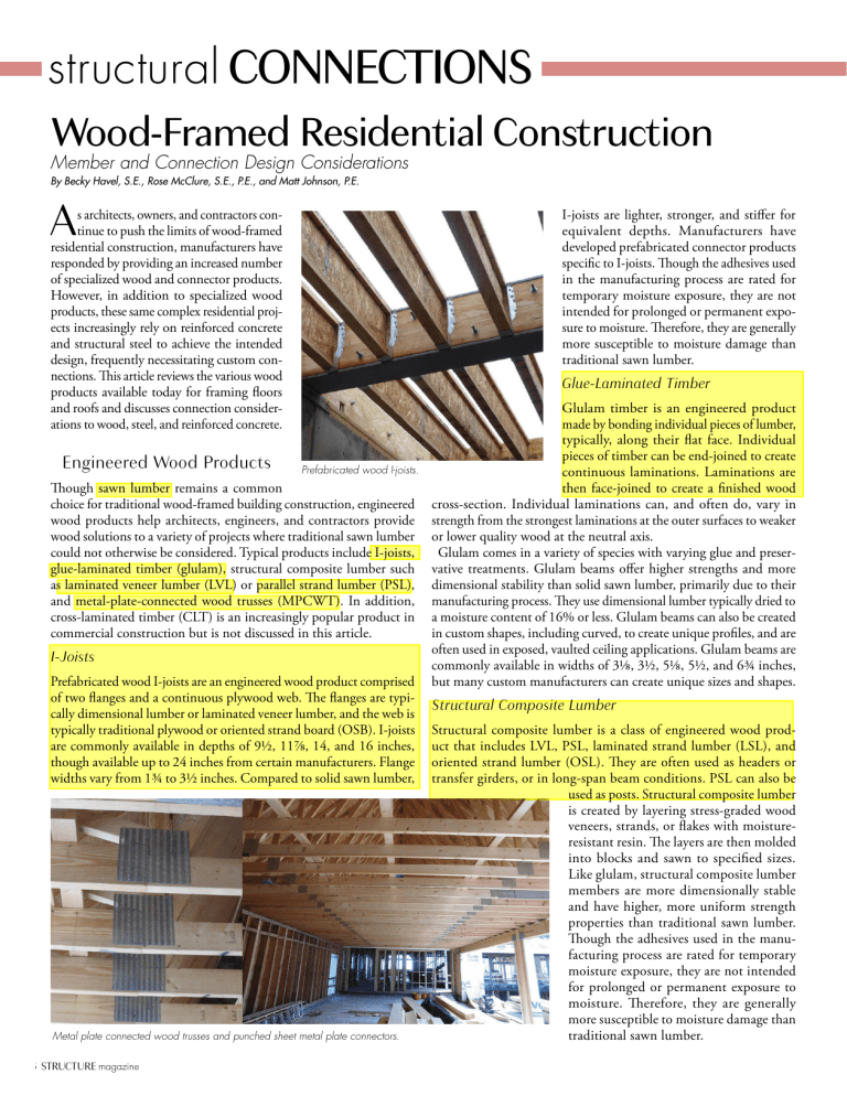 Wood-Framed Residential Construction: Member & Connection Design