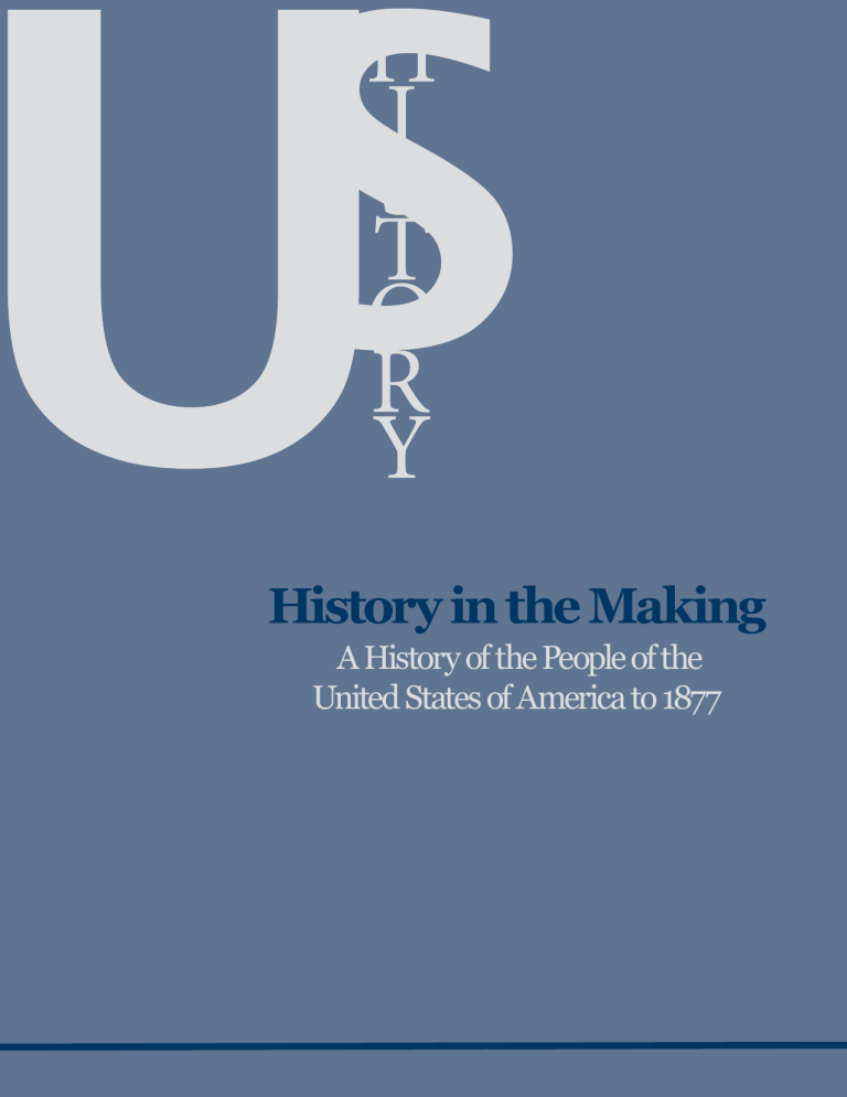 US History Textbook: People of the United States of America to 1877