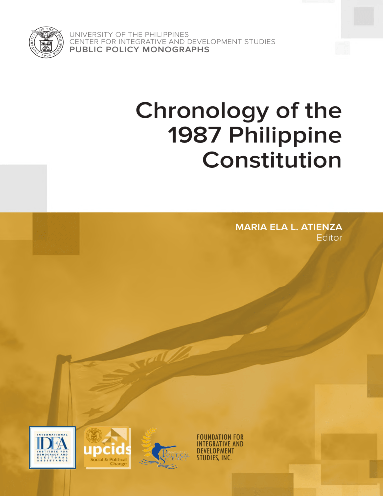 1987 Philippine Constitution Chronology: Analysis & Timeline