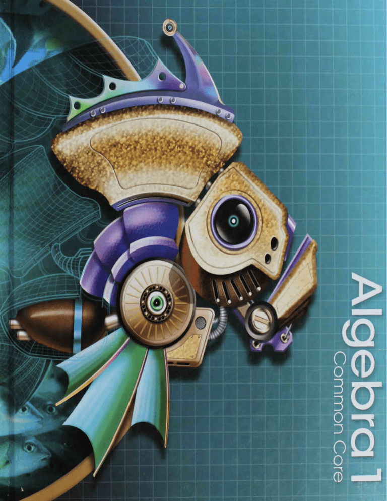 Algebra 1 Common Core Textbook | Pearson Mathematics 2015