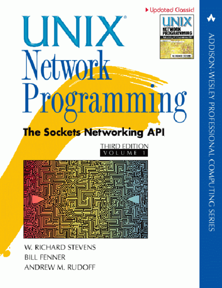 UNIX Network Programming: The Sockets Networking API, Volume 1