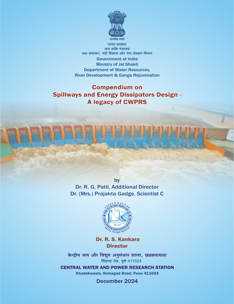 Spillways & Energy Dissipators Design: CWPRS Legacy