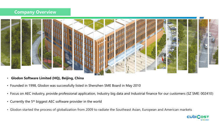 Glodon Cubicost Training: TAS, TRB, TBQ, TME