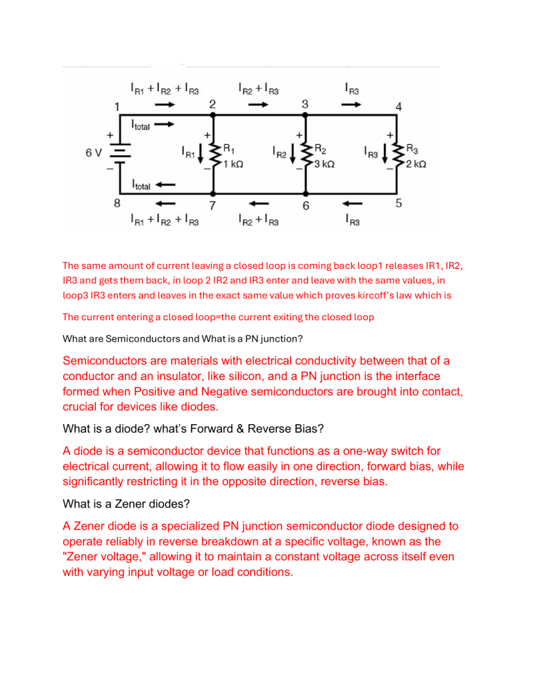 Basic Electronics: Circuits, Semiconductors, and Diodes