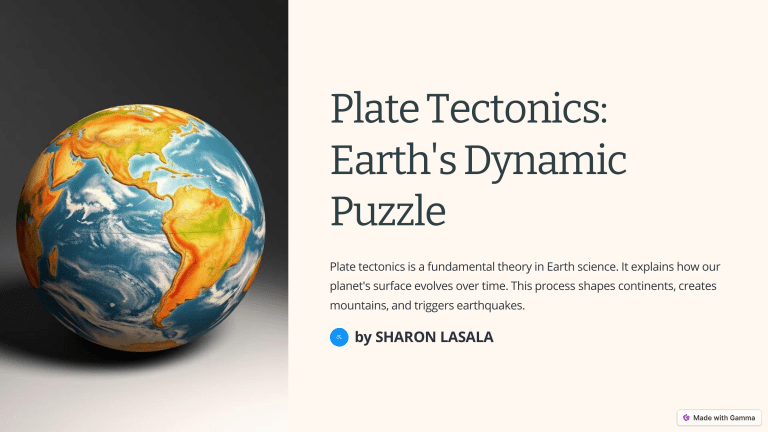 Plate Tectonics: Earth's Dynamic Puzzle - Geology Explained