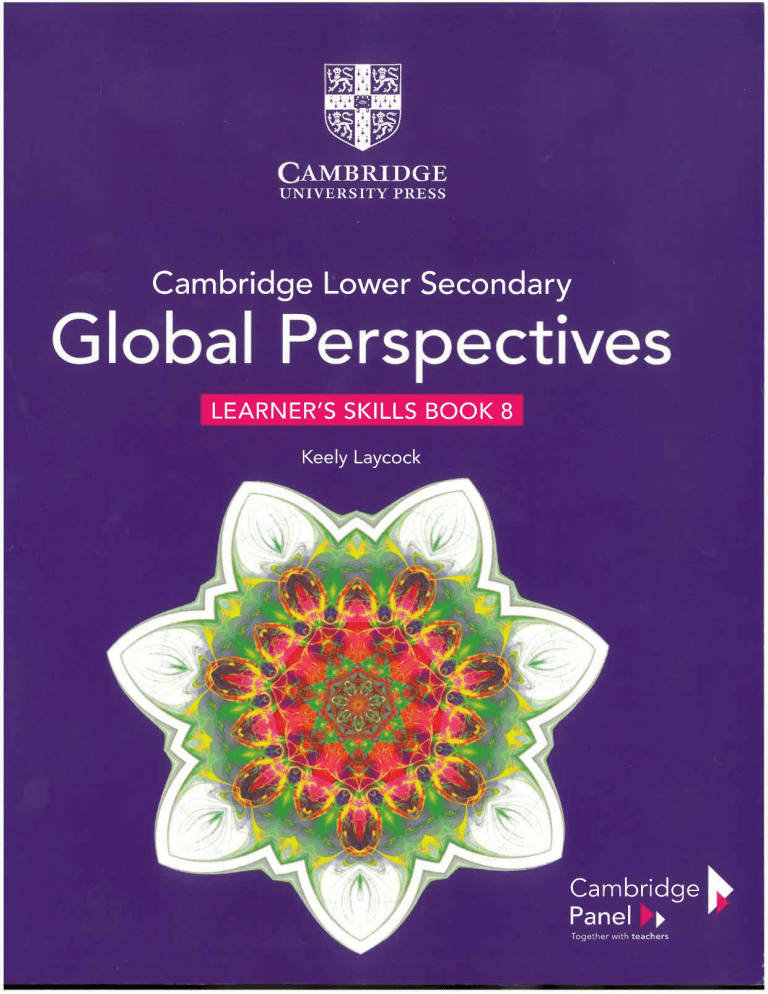 Cambridge Lower Secondary Global Perspectives Learner's Skills Book 8