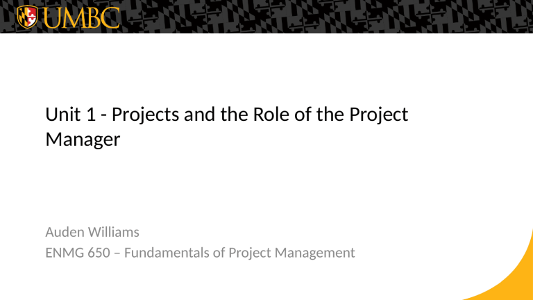 Project Management Fundamentals: Roles & Leadership