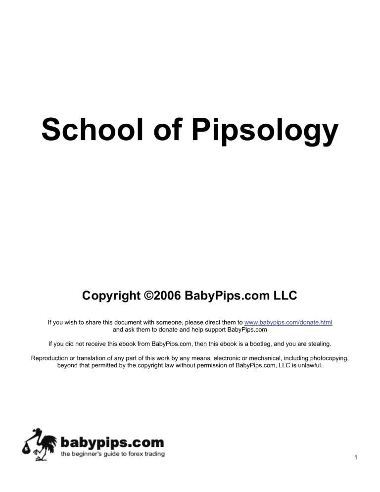 School of Pipsology: Forex Trading Education for Beginners