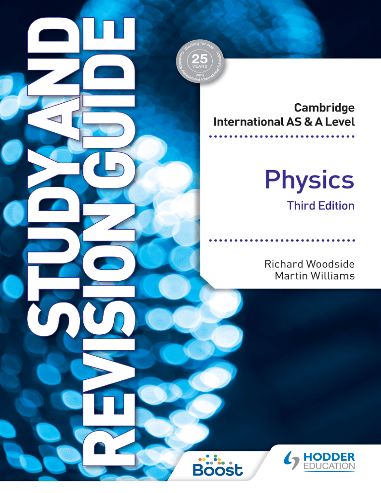 Cambridge AS & A Level Physics Study & Revision Guide