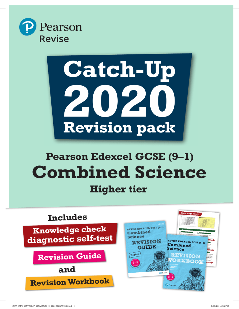 GCSE Combined Science Revision Pack (Higher Tier)