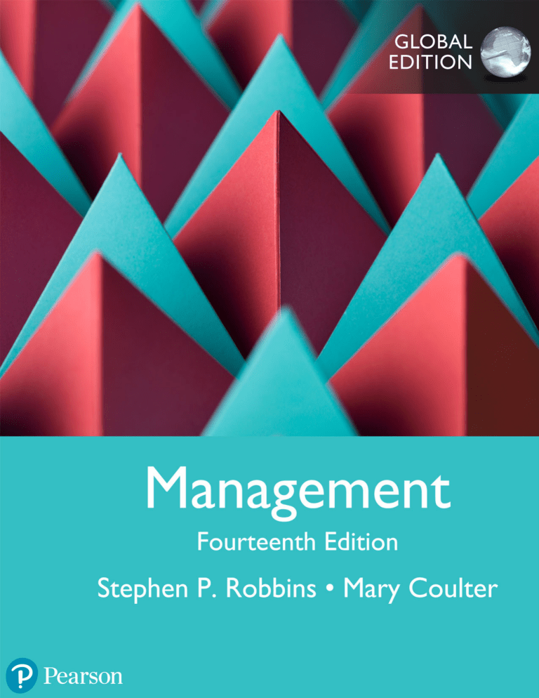 Management 14th Edition: Robbins & Coulter - Global Business Textbook