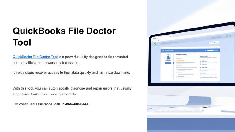 QuickBooks File Doctor Tool for File Repair