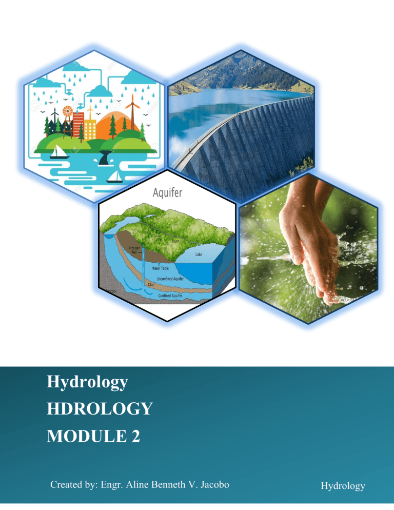 Hydrology Module 2: Hydrologic Cycle, Evaporation & Transpiration