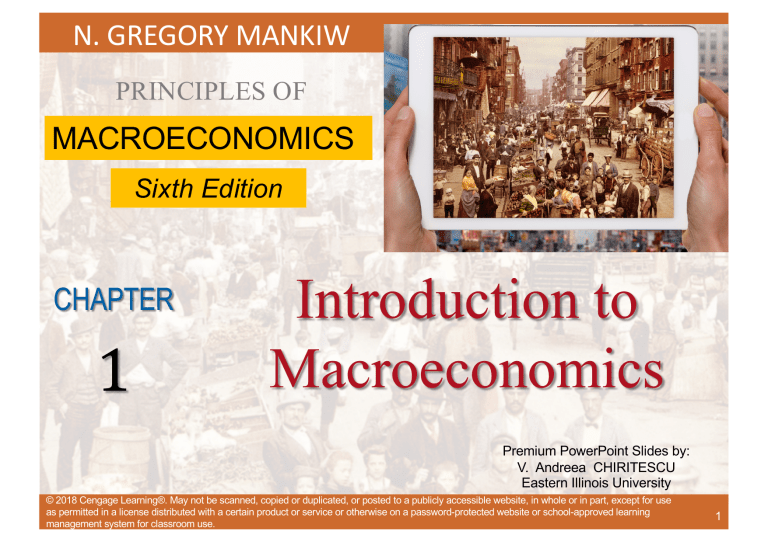 Macroeconomics Principles: Introduction & 10 Economic Principles