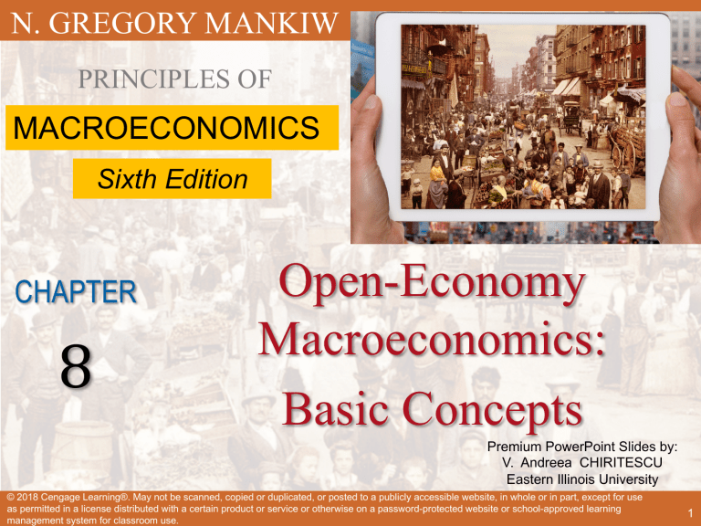 Open-Economy Macroeconomics: Basic Concepts - Mankiw Chapter 8