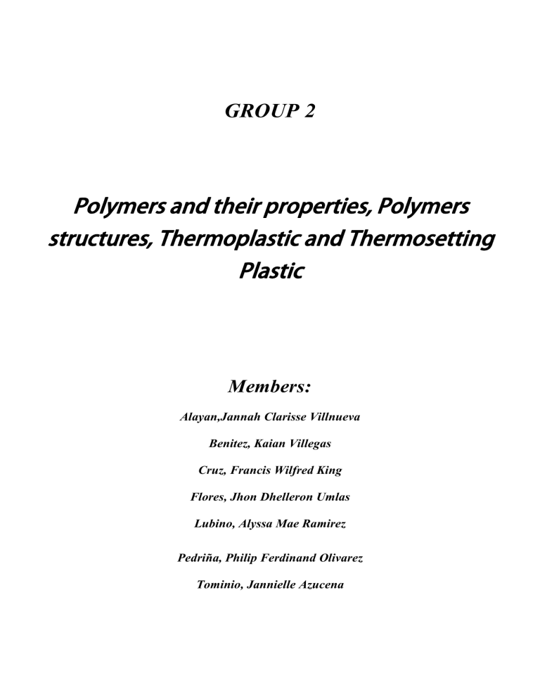 Polymers: Properties, Structures, Thermoplastics & Thermosets Explained