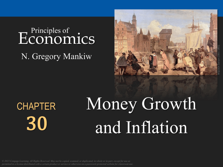 Money Growth and Inflation: Quantity Theory & Classical Dichotomy