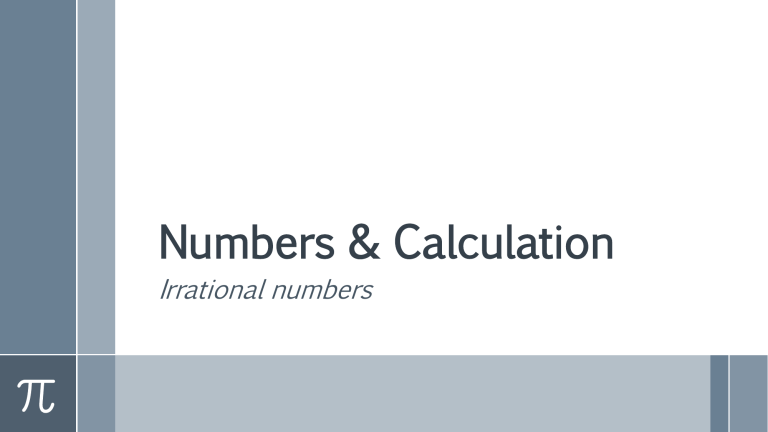 Irrational & Rational Numbers: Definitions, Examples, & Calculations