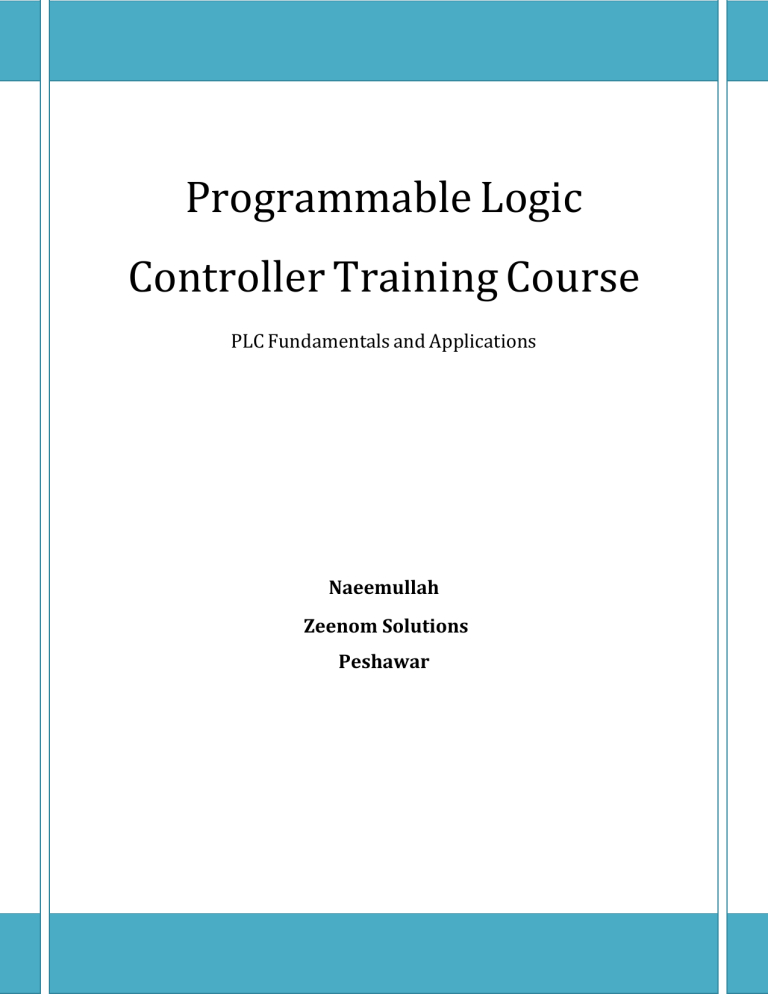PLC Training Course: Fundamentals & Applications