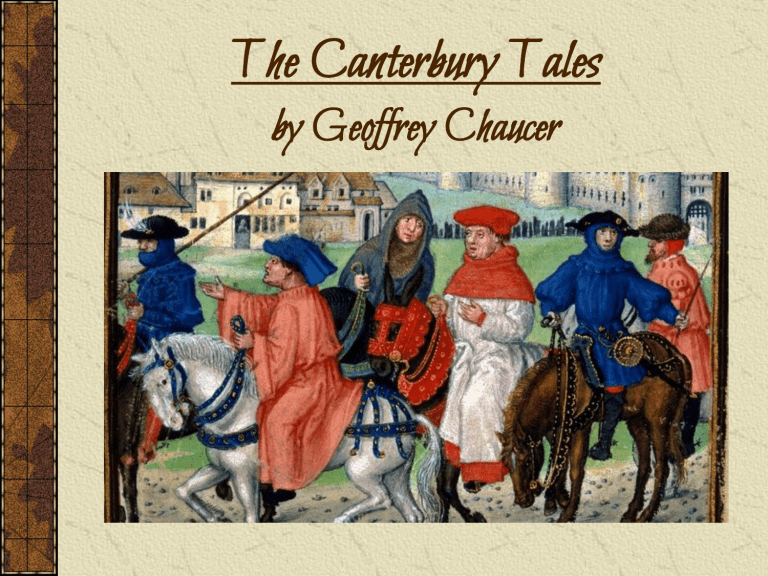 The Canterbury Tales: Chaucer, Medieval Society & Literary Analysis