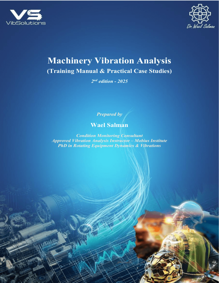 Machinery Vibration Analysis: Training Manual & Practical Case Studies