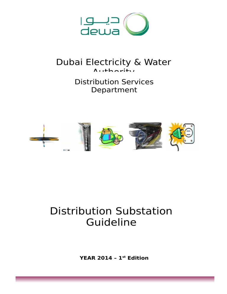 DEWA Distribution Substation Guideline 2014 - Approval & Design