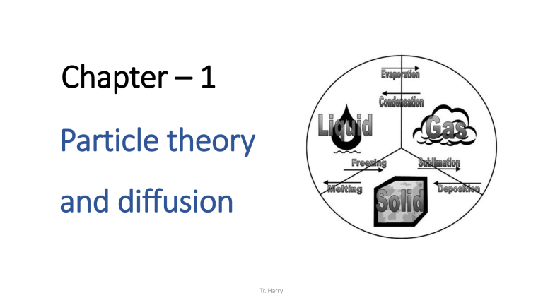 Particle Theory & Diffusion: States of Matter, Changes, Gas Laws