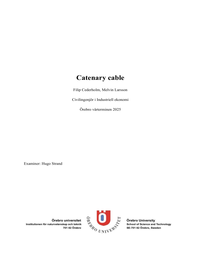 Catenary Cable Analysis: Analytical & Numerical Solutions for Engineers