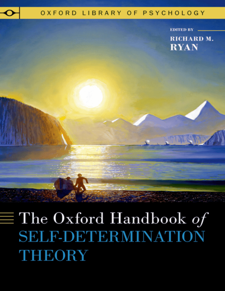 Self-Determination Theory Handbook | Psychology