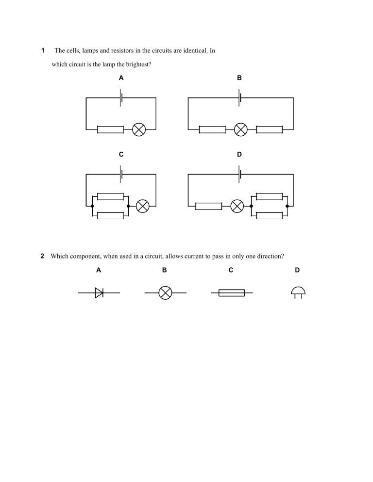 Electricity & Magnetism Exam Paper - High School Physics