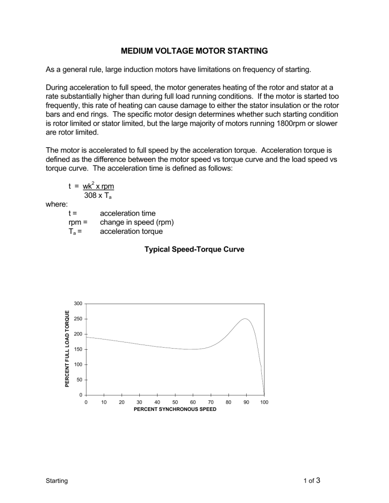 Medium Voltage Motor Starting: Technical Guide