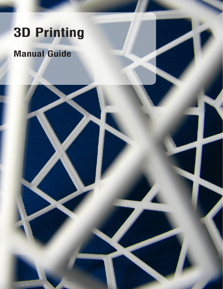 3D Printing Manual: SLA & FDM Guide