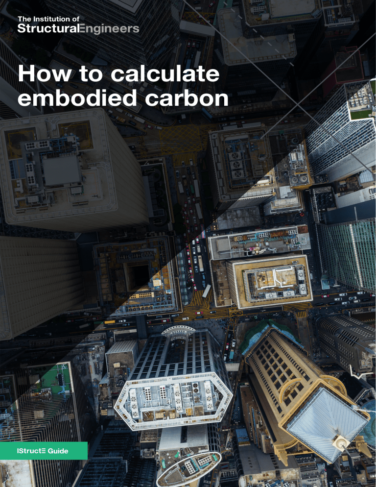 How to Calculate Embodied Carbon: A Guide for Structural Engineers
