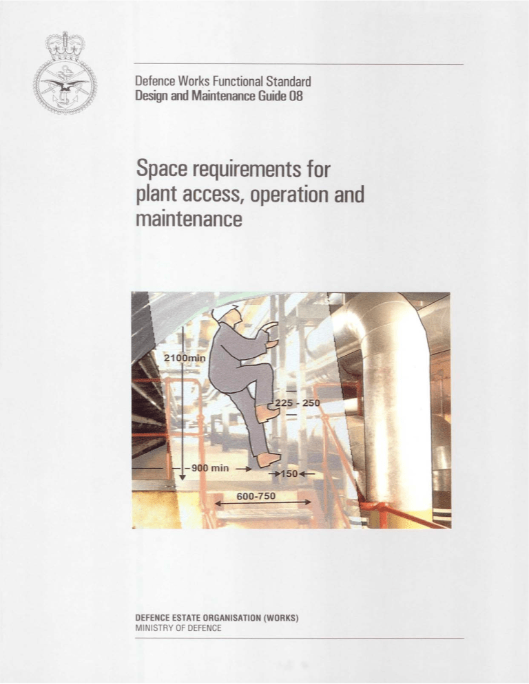Plant Access & Maintenance Space Requirements: Engineering Design Guide