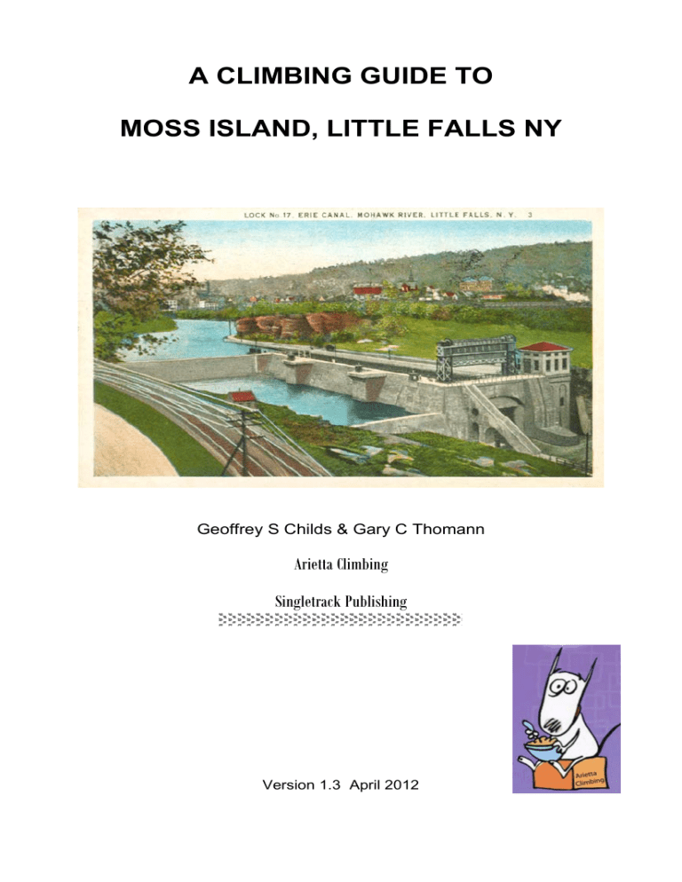 Climbing Guide to Moss Island, Little Falls NY | Geology & Routes