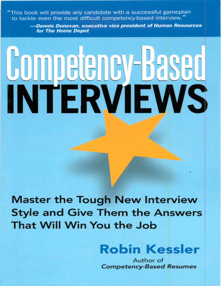 Competency-Based Interviews: Master Tough Interview Style & Win the Job